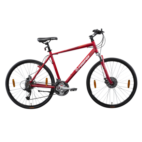 Firefox Road runner pro D 21S D/D 21″ F/Sus Matt Red | CycleNavy